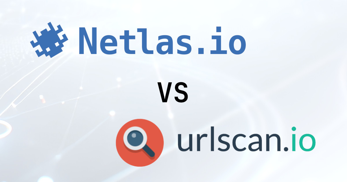 Netlas vs Urlscan: Tools Comparison - Netlas Blog