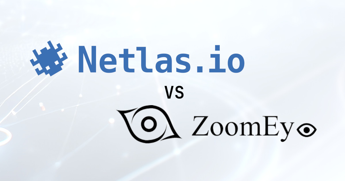 Netlas vs ZoomEye: Platforms Comparison - Netlas Blog
